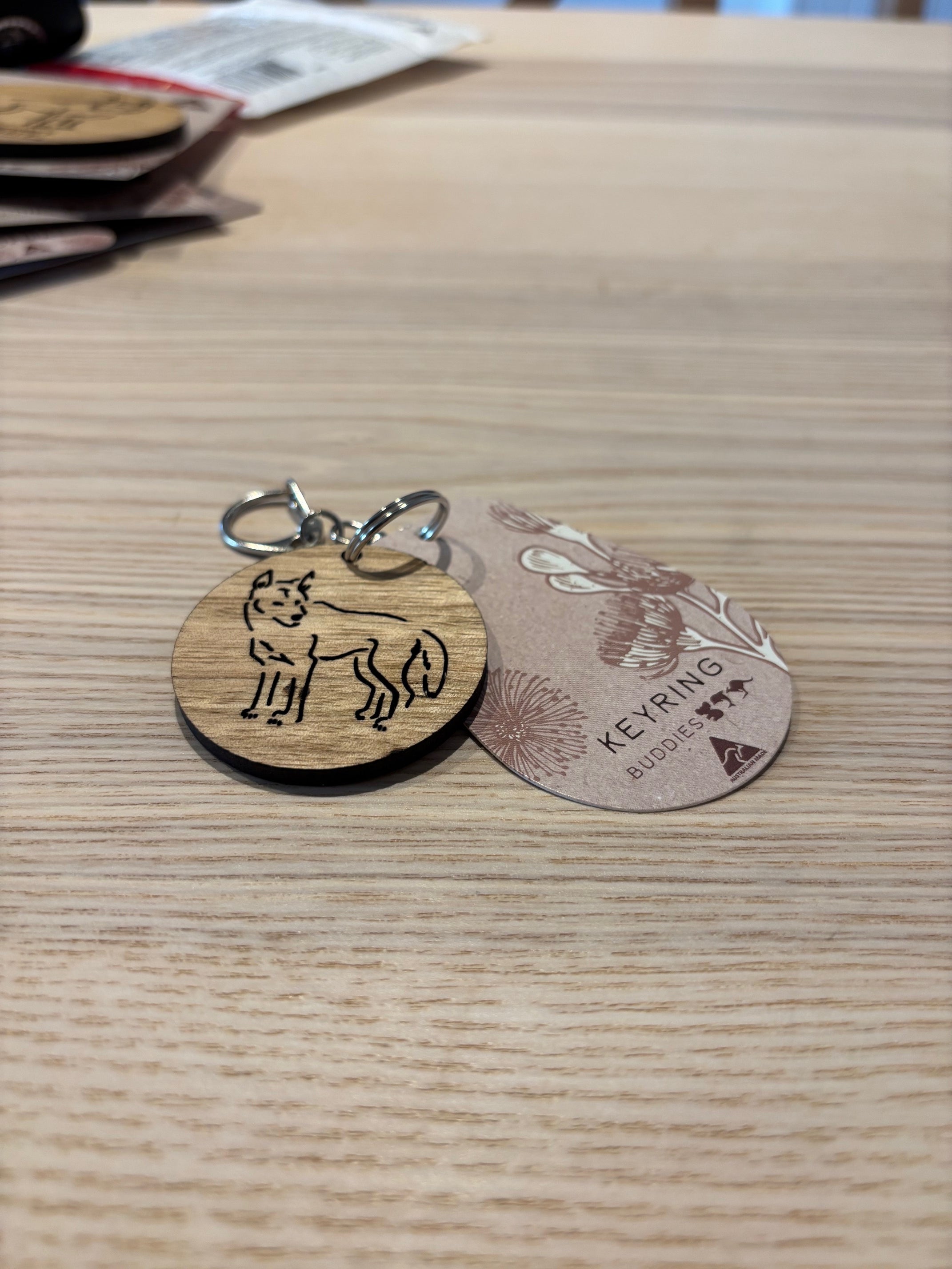 Key Ring Dingo | Australian Dingo Foundation Store