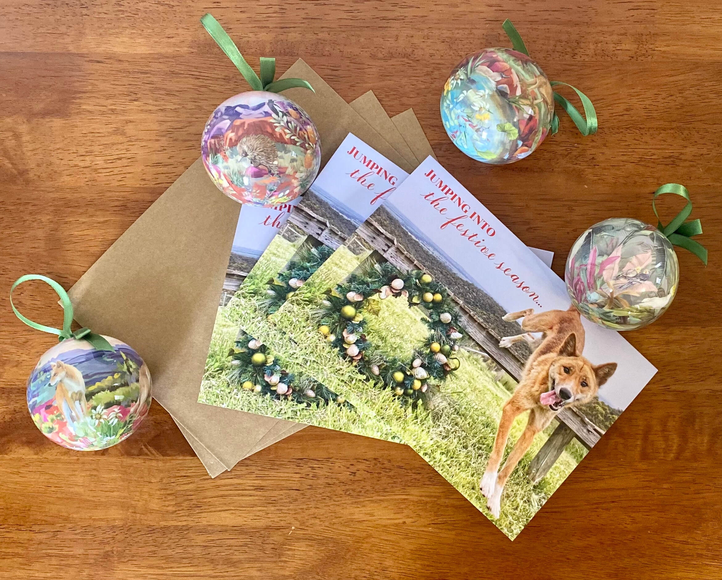 Wandi the Dingo Christmas Card | Australian Dingo Foundation Store